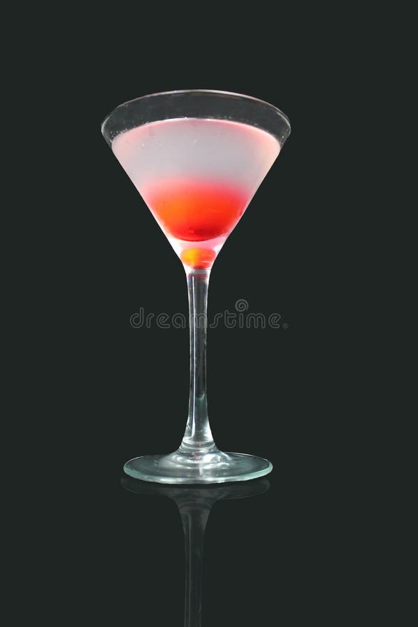 White and red cocktail stock image. Image of growing - 98205343
