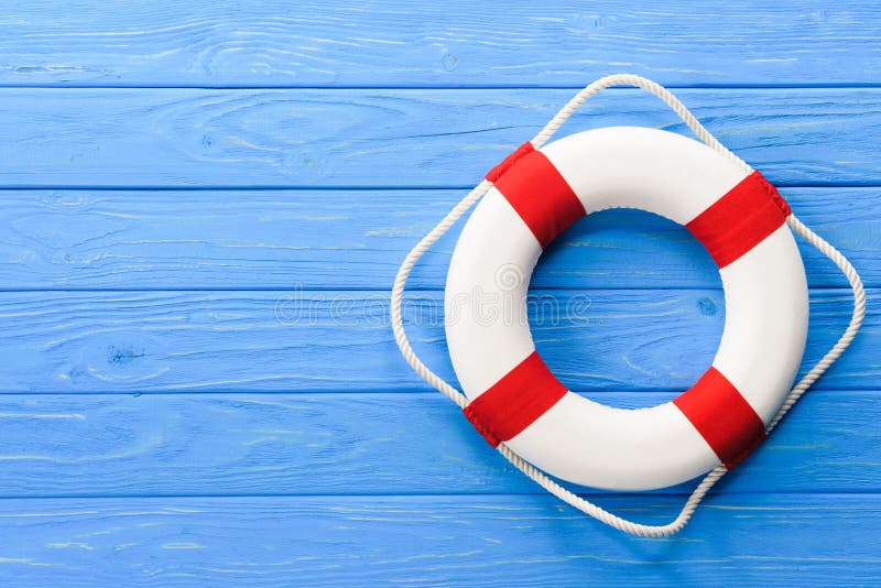 Life Ring and Seashells in Sand Stock Image - Image of lifebuoy ...