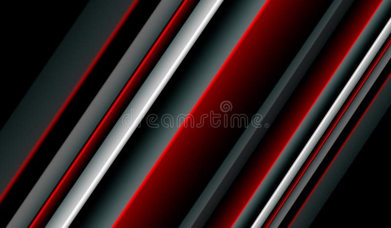 White and Red Metallic Stainless Steel Abstract Background, Colourful ...