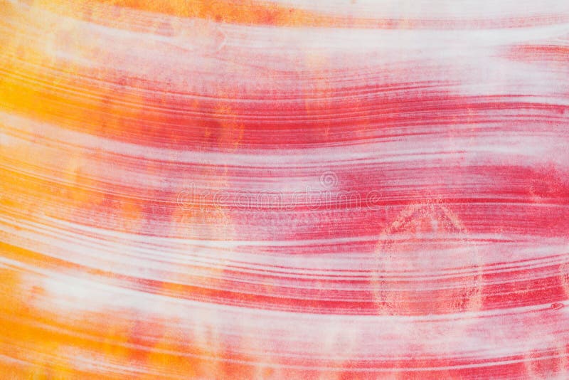 White, Red, Orange Painted Background Texture Stock Illustration ...