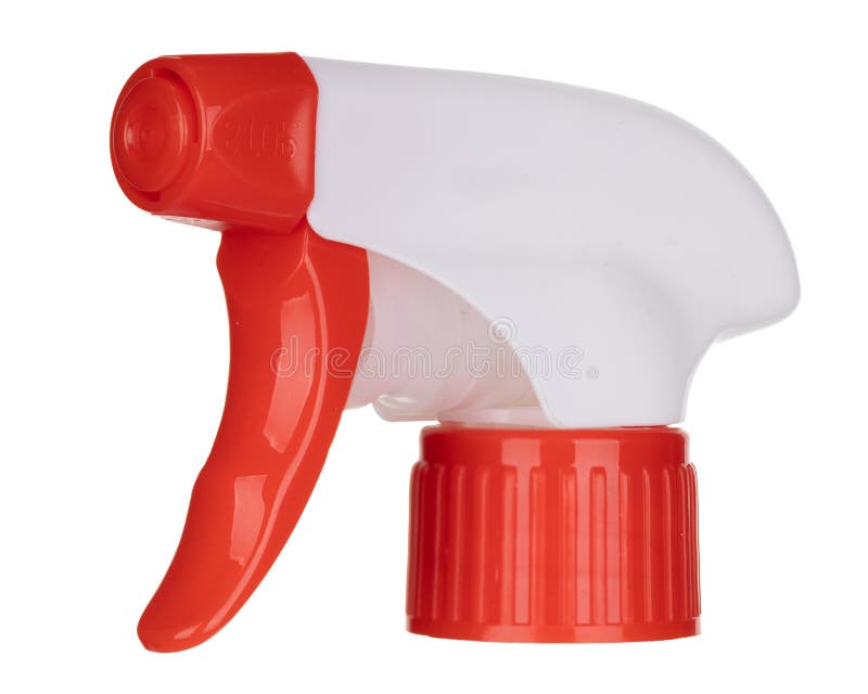 White Red Plastic Spray Nozzle Side View Stock Photos - Free & Royalty ...