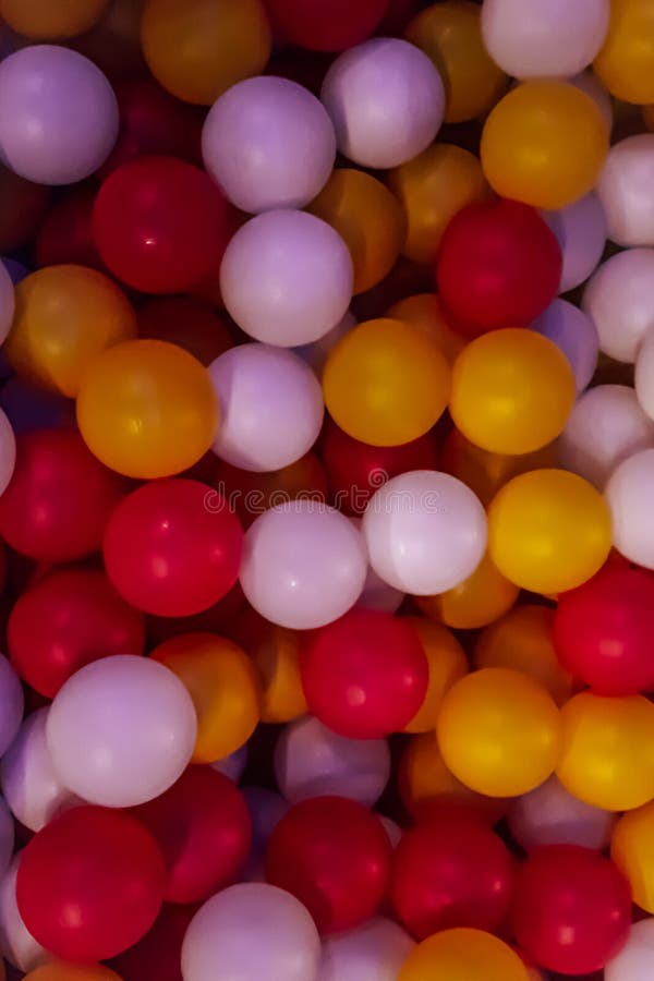 White Red Yellow Bubbles Abstract Background Stock Photo - Image of ...