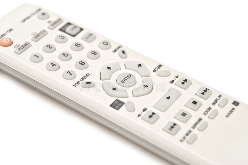 White Remote Control stock photo. Image of electronics - 8365034