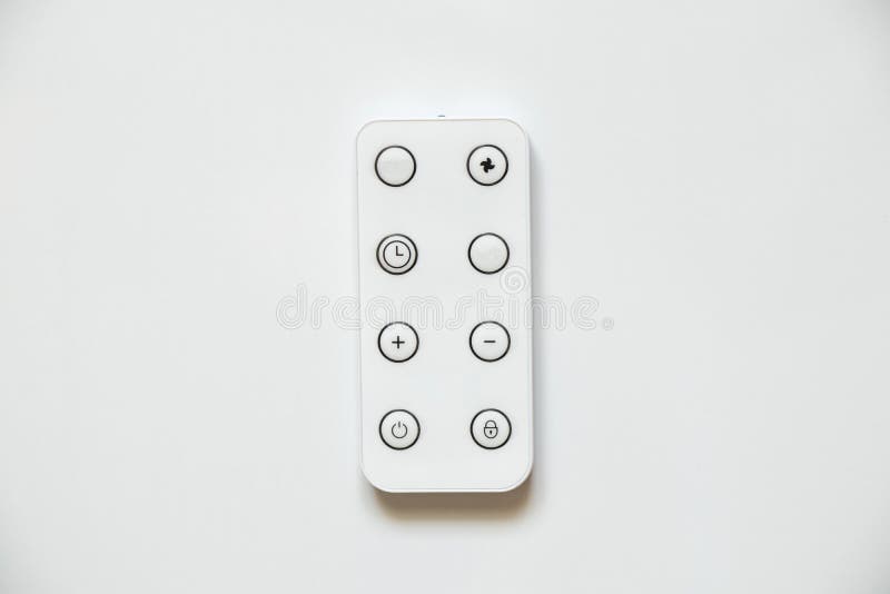 White Remote Control on a White Background Close Up, New Remote Control ...