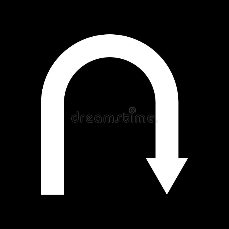 Fun White Return Back Arrow Icon Stock Vector - Illustration of graphic ... Fun White Return Back Arrow Icon Stock Vector - Illustration of graphic ...