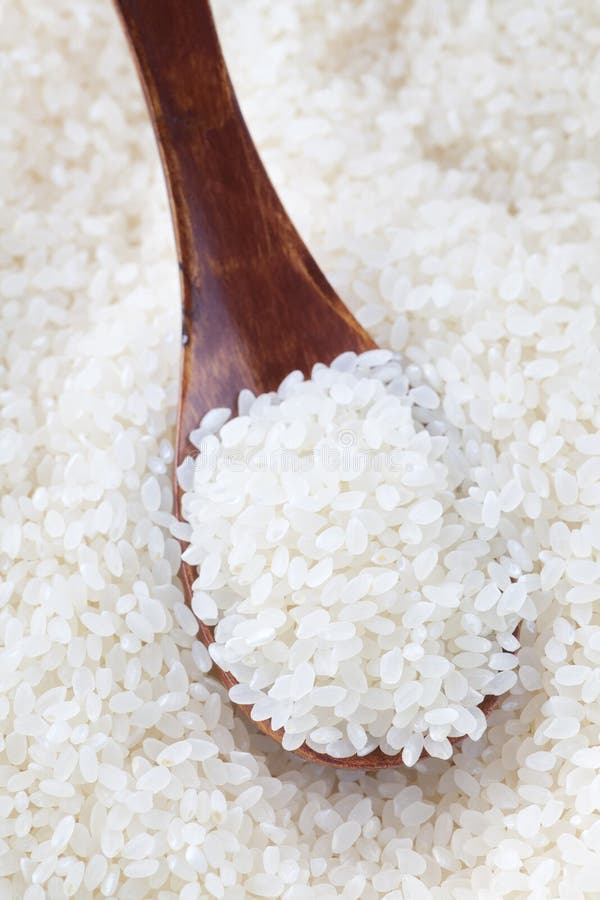 White rice stock image. Image of cereal, closeup, asian - 49437149