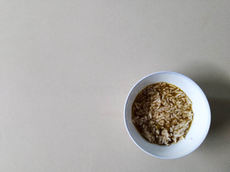 White Rice Breakfast Menu stock image. Image of dietary - 286539299