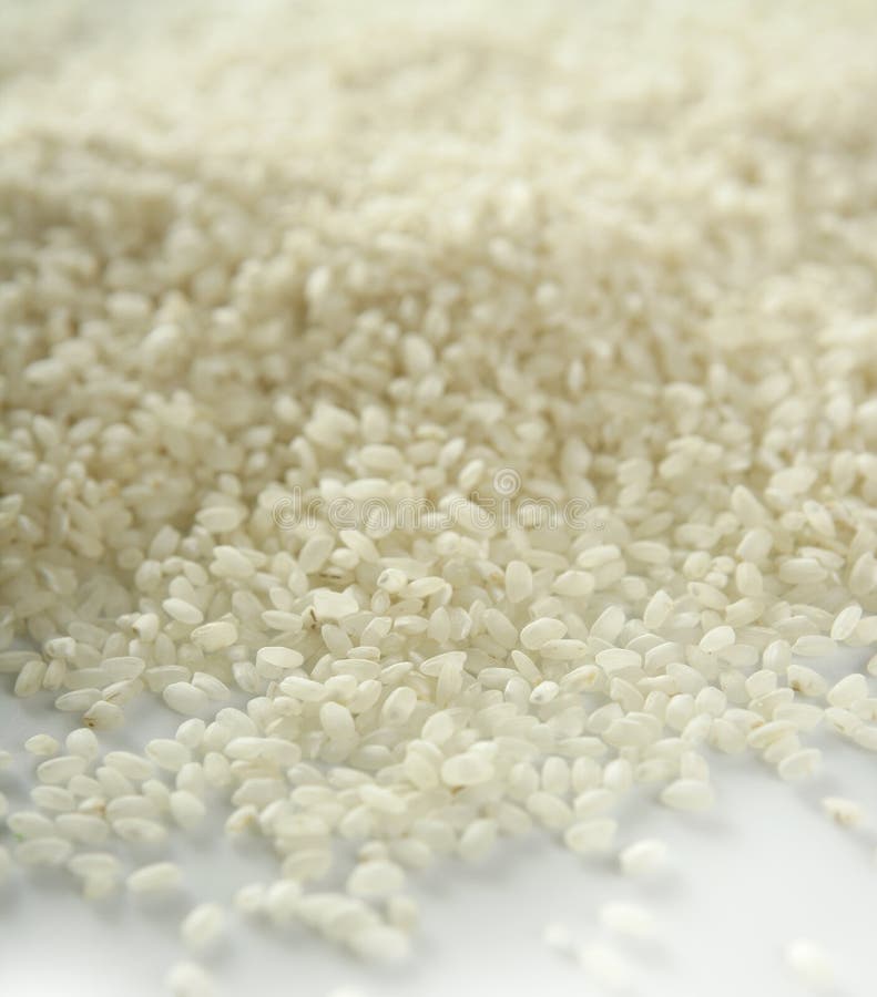 White Rice Close Up Texture. Background Pattern Stock Image - Image of ...