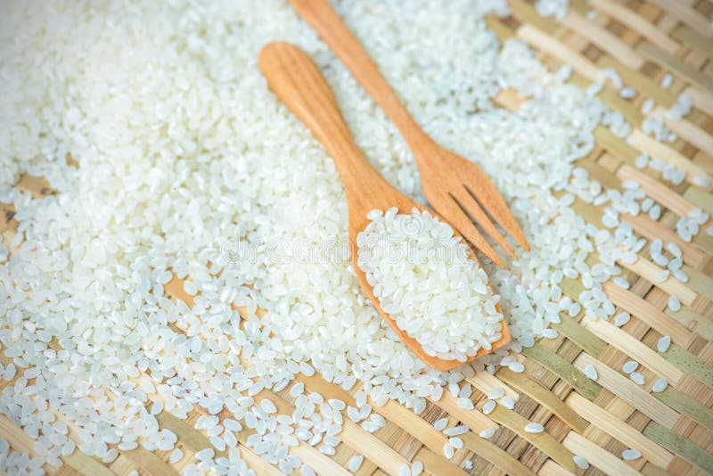 White rice grain stock photo. Image of jasmine, cultivation - 86067390