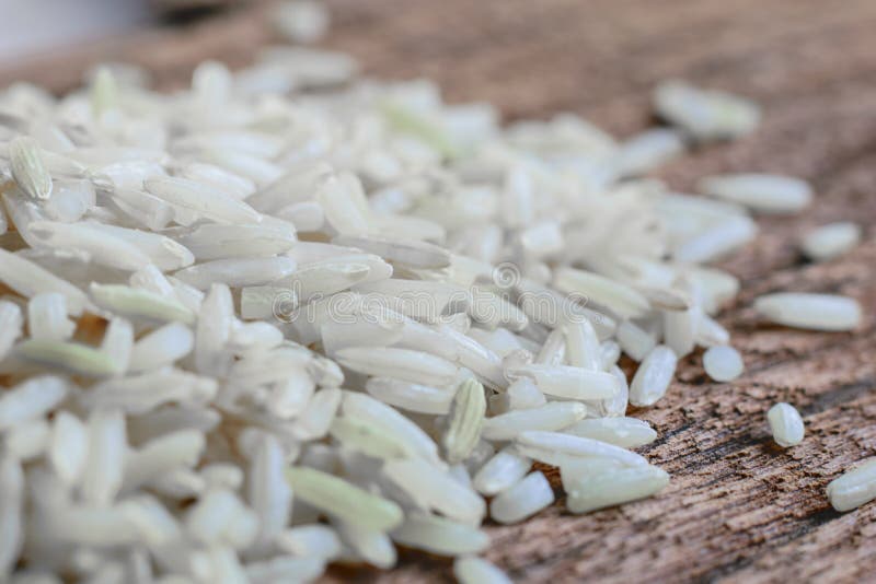 White rice grains. stock image. Image of closeup, asian - 83467081