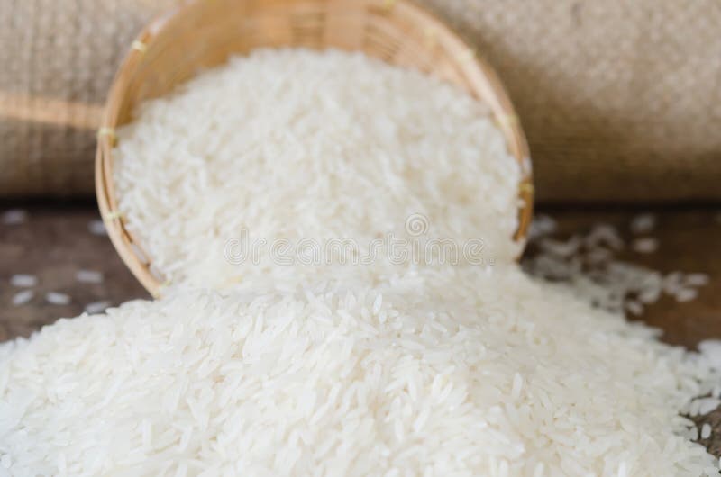 White rice grains stock photo. Image of nutrition, closeup - 62861432
