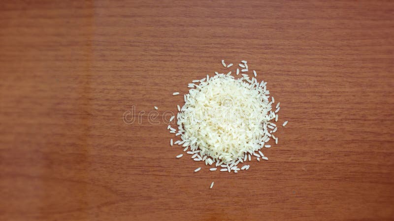 White Rice Spreads on the Table Stock Video - Video of cuisine, snack ...