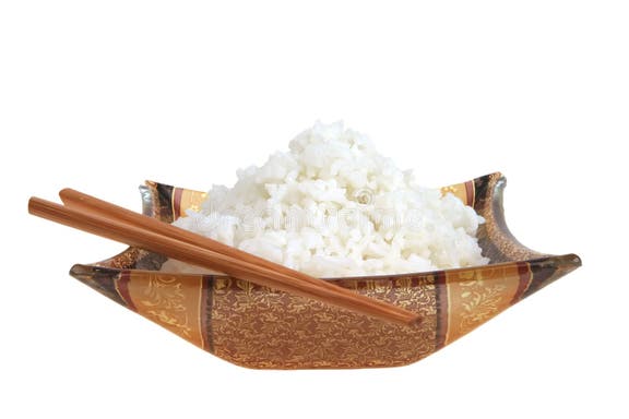 White rice and sticks stock image. Image of diet, basic - 8462825