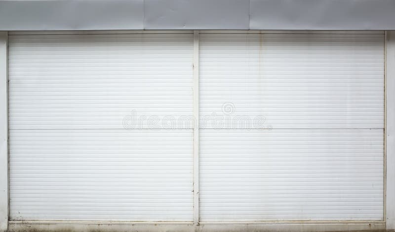 White Ridged Metal Wall Background Texture Stock Image - Image of plate ...