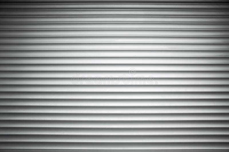 White Ridged Metal Wall Background Texture Stock Image - Image of plate ...