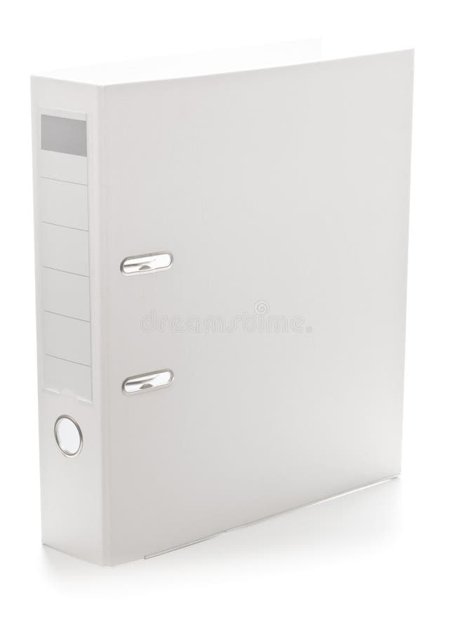 Ring File with Writing Paper Stock Image - Image of notes, ring: 3043337