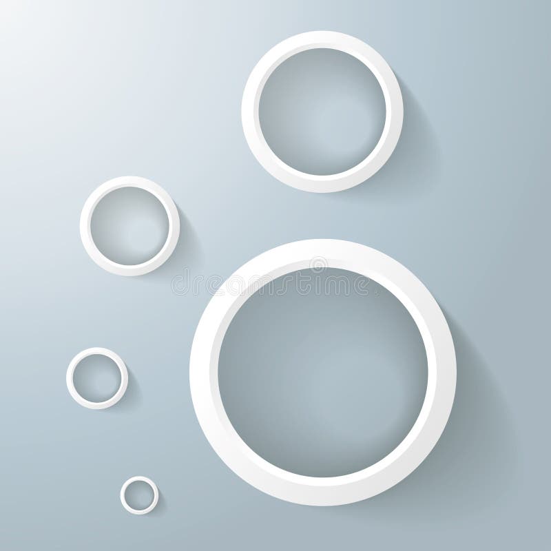 White Rings Golden Ration stock vector. Illustration of option - 31856355