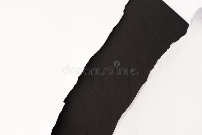 White Ripped Paper Background Stock Image - Image of edge, border ...