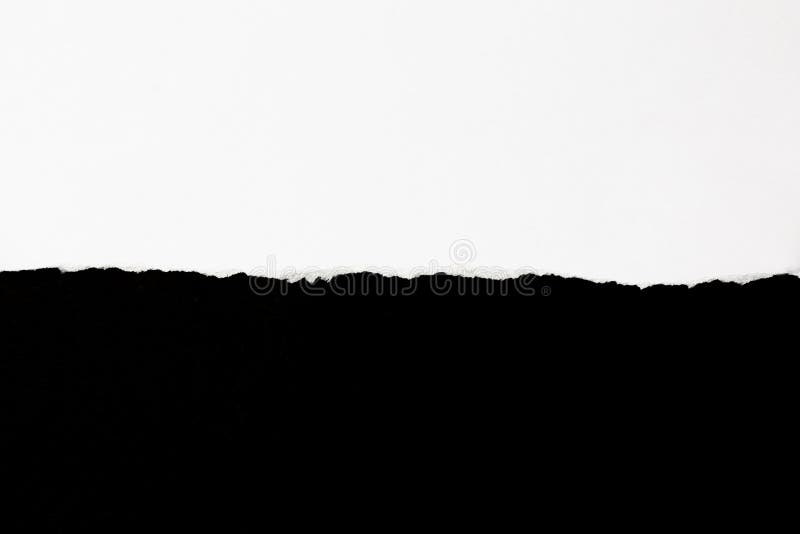 White Ripped Paper Edge Texture Overlay Background Stock Photo - Image ...