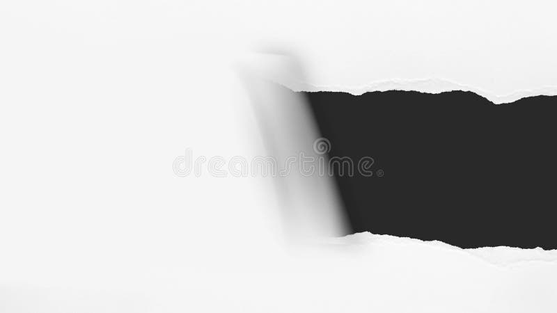 The Torn Paper And Folds Transition Animation Pack Is On A Black