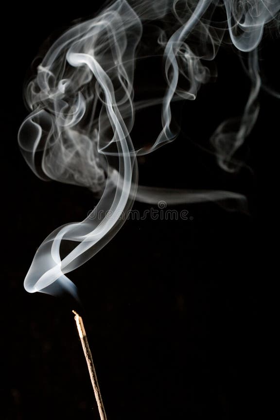 White rising smoke stock image. Image of smoulder, smell - 4338427