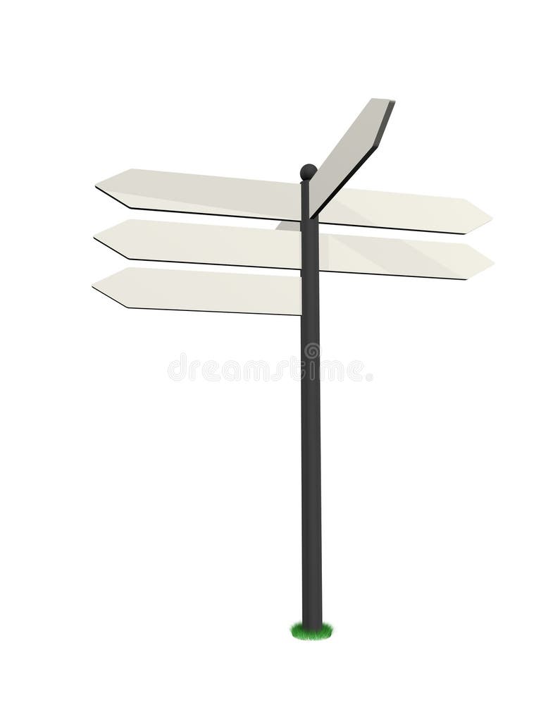 Directional Sign White Background Stock Illustrations – 21,790 ...