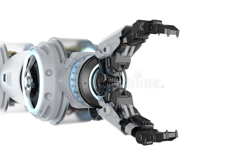 Robot with Technology Icons Stock Illustration - Illustration of ...