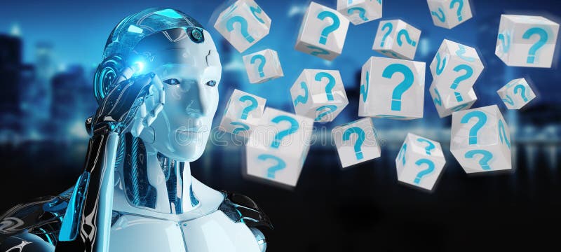 Robot Question Marks Stock Illustrations – 209 Robot Question Marks ...