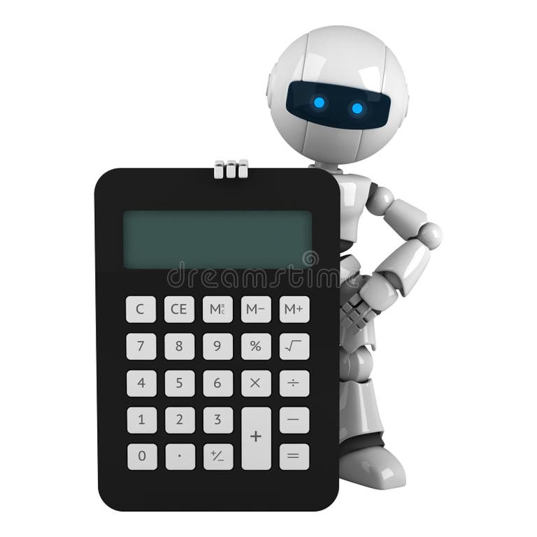Robot Calculator Stock Illustrations – 1,123 Robot Calculator Stock ...