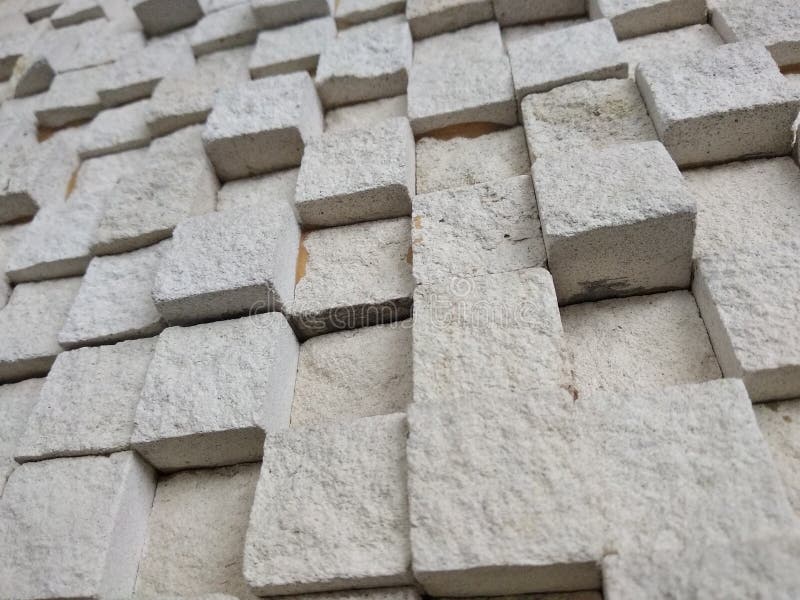 White Rock with Cube Texture Stock Image - Image of brickwork, cube ...