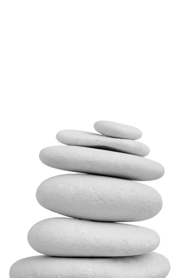 White rocks stock image. Image of peace, balance, stack - 1105339