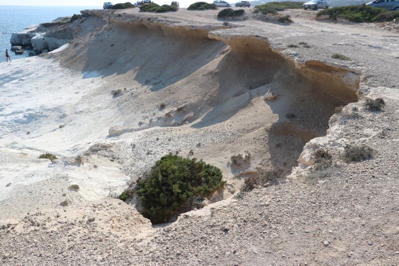 White Rocks in Beautiful Cyprus Stock Photo - Image of cyprus, nature ...
