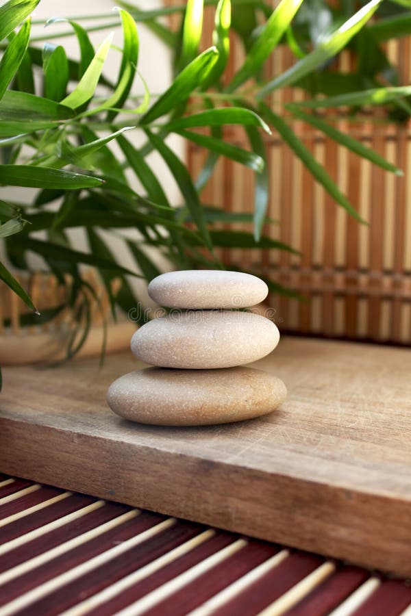 Massage stones stock photo. Image of woven, fengshui - 19123506