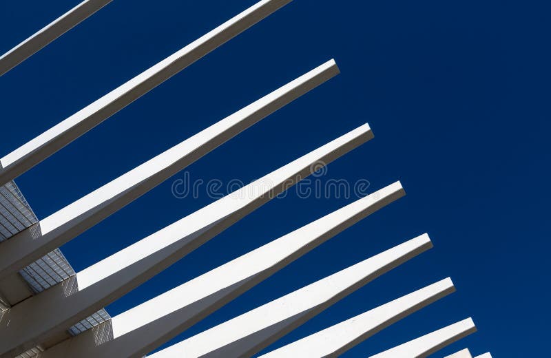 White Roof Construction Elements Stock Photo - Image of white, design ...