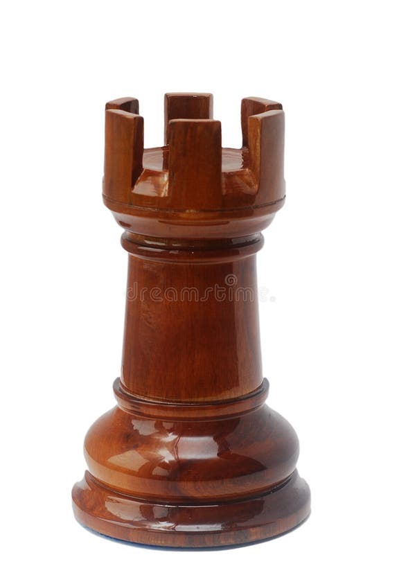 White rook stock photo. Image of isolated, figure, rook - 14170134