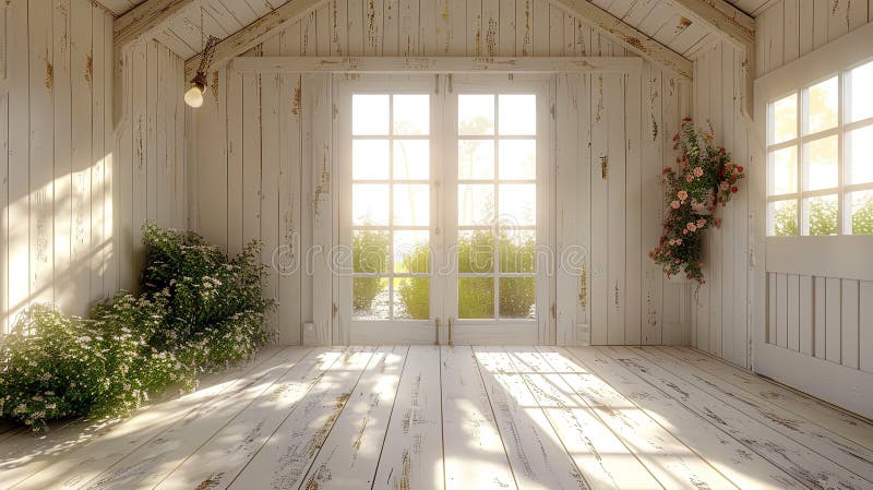 A White Room with an Excess of Space and a Minimum of Furniture, Which ...