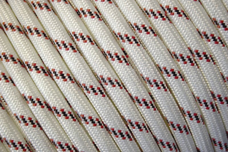 White rope stock image. Image of rope, cord, strength - 8679825