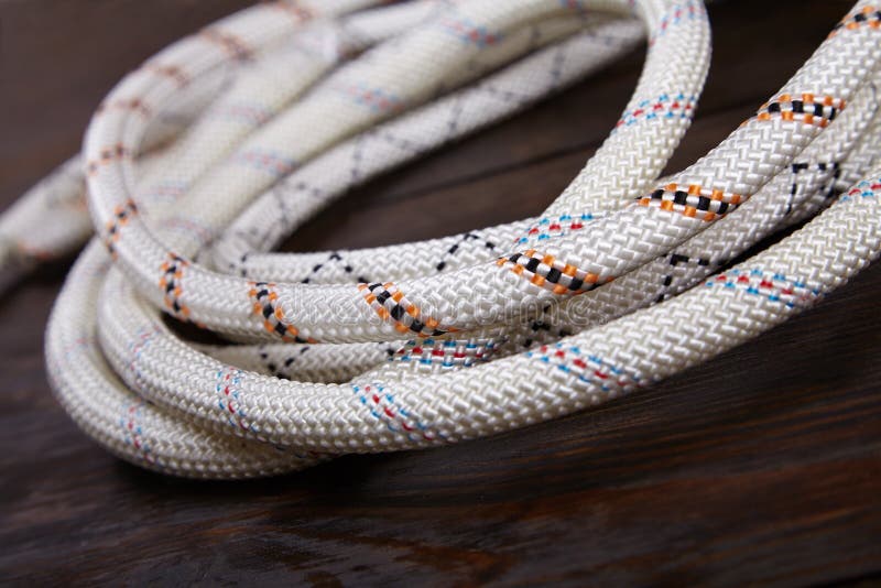 White rope stock image. Image of cable, cord, rigging - 56312727