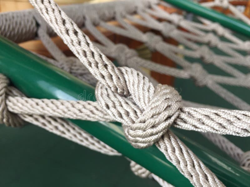 The White Rope Knot in Playground Stock Photo - Image of play, child ...