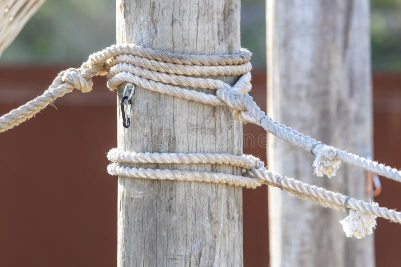 Rope Wrapped Around Pole Stock Photos - Free & Royalty-Free Stock ...