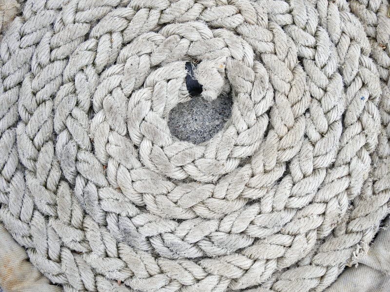 White Rope in Ship, Lithuania Stock Image - Image of white, ship: 120302153