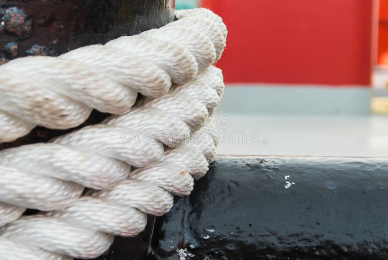 White rope stock image. Image of traditional, equipment - 36923641