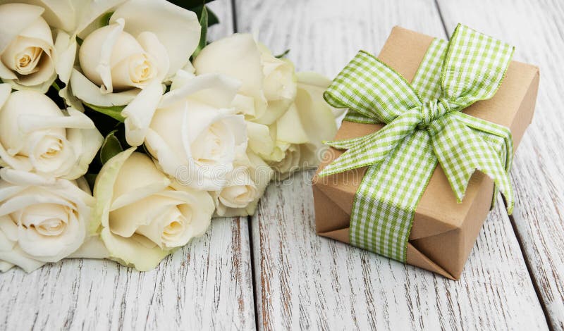 White roses with tag stock image. Image of anniversary - 84635771