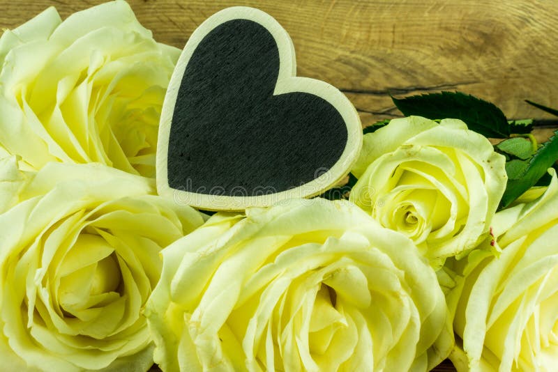 White roses with heart stock photo. Image of flower, nature - 92404554