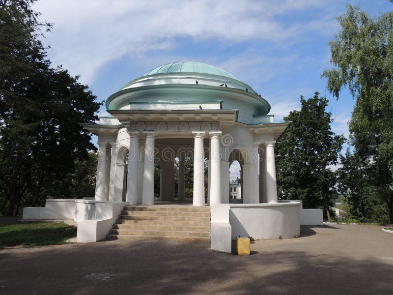 Rotonda in park of Vicenza stock image. Image of ancient - 72695579