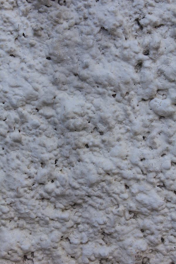 White Rough Concrete Wall Background Stock Photo - Image of damaged ...