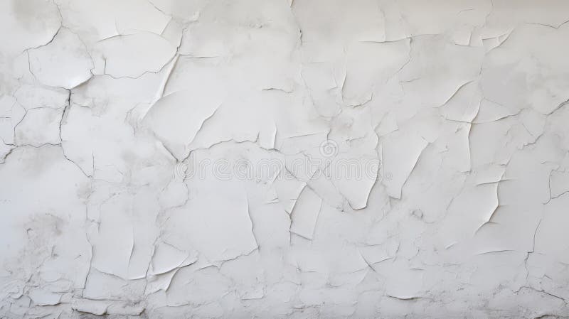 White Rough Plaster Wall Texture Background Stock Illustration ...