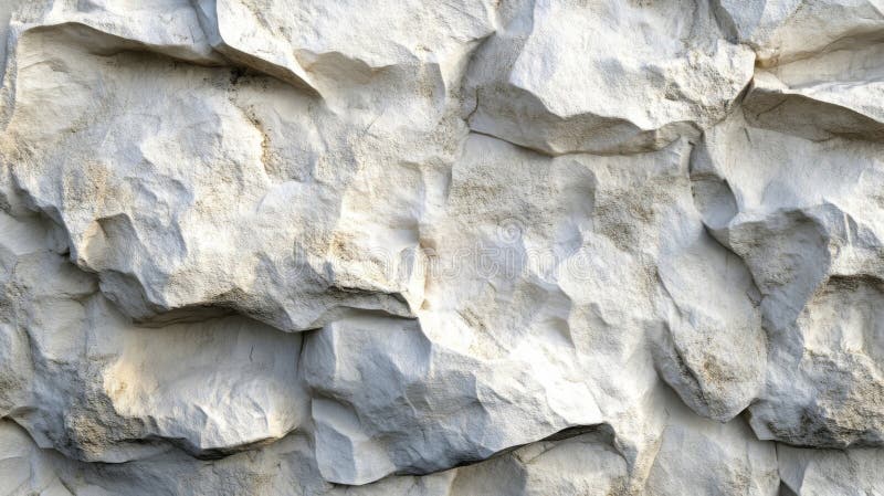 White Rough Rock Wall Texture Surface Stock Illustration - Illustration ...