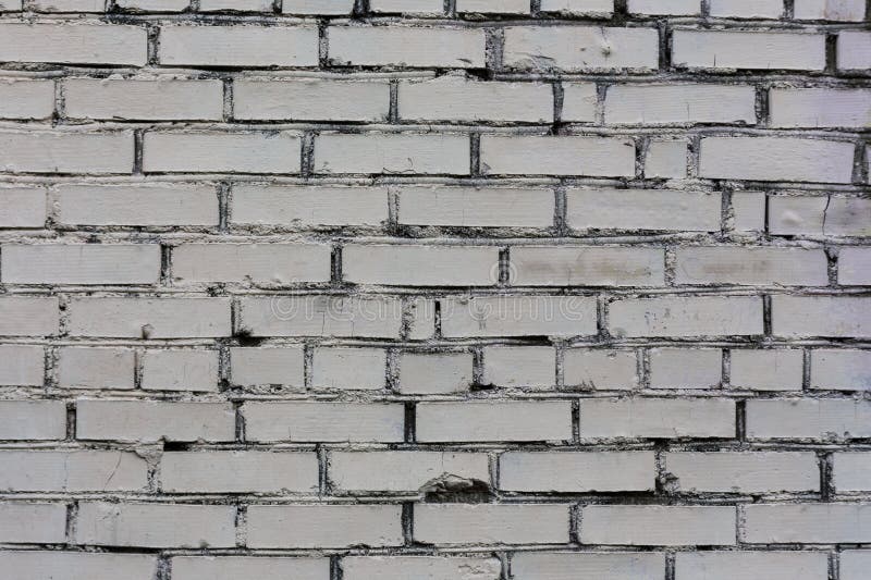 White Rough Stone Bricks Wall Pattern Texture Background Stock Photo ...