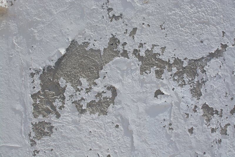 White Roughcast Stucco Wall Stock Photo - Image of balearic, vintage ...